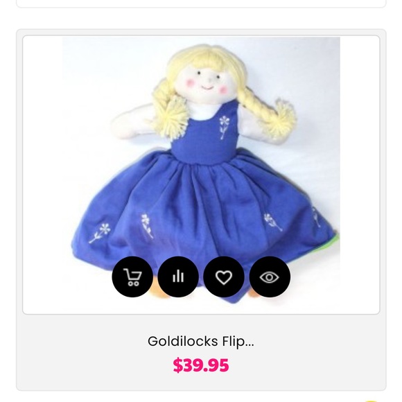 Toys | Goldilocks And The Three Bears Plush Toy | Poshmark